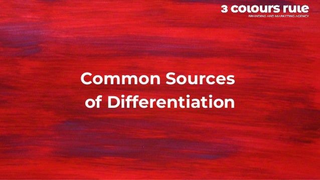 Sources of Brand Differentiation | PDF