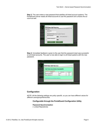 Password Synchronization | PDF