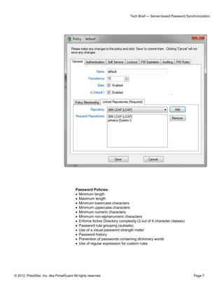 Password Synchronization | PDF