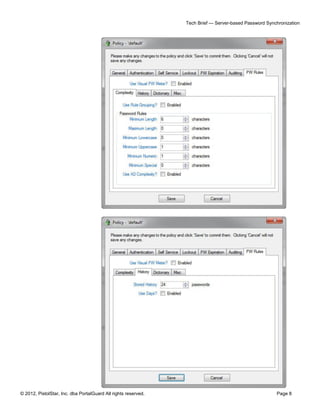 Password Synchronization | PDF