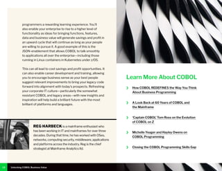 Unlocking COBOL Business Value | PPT