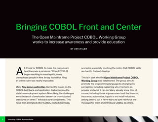 Unlocking COBOL Business Value | PPT