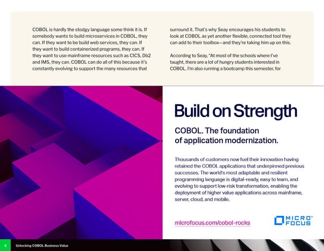 Unlocking COBOL Business Value | PPT