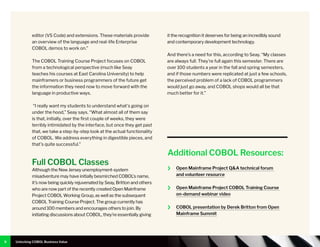 Unlocking COBOL Business Value | PPT