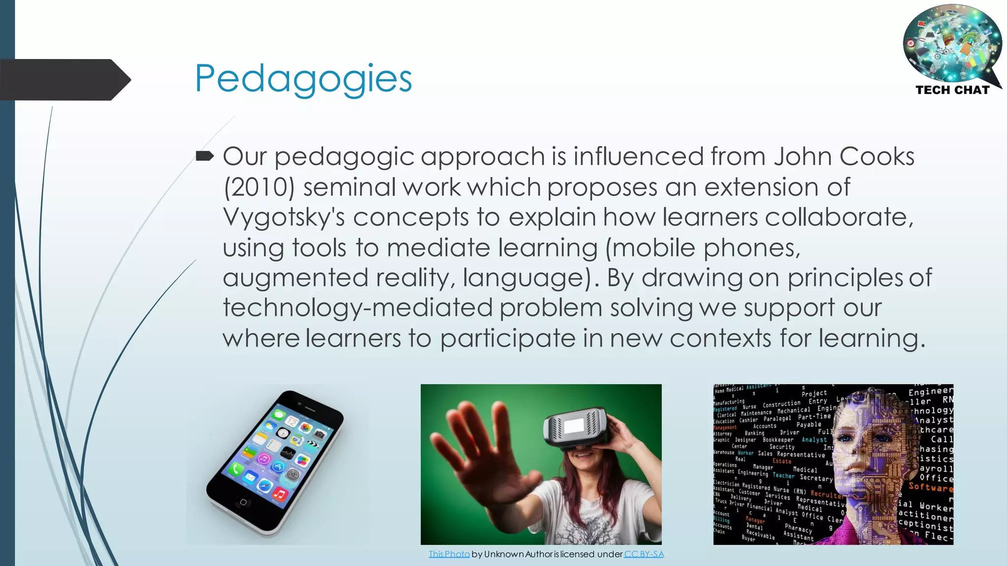 Tech Chat: technology mediated learning | PDF