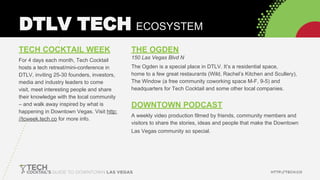 Tech Cocktail's Guide to Downtown Las Vegas | PPT