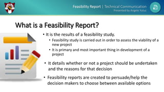 Feasibility Report | PPTX