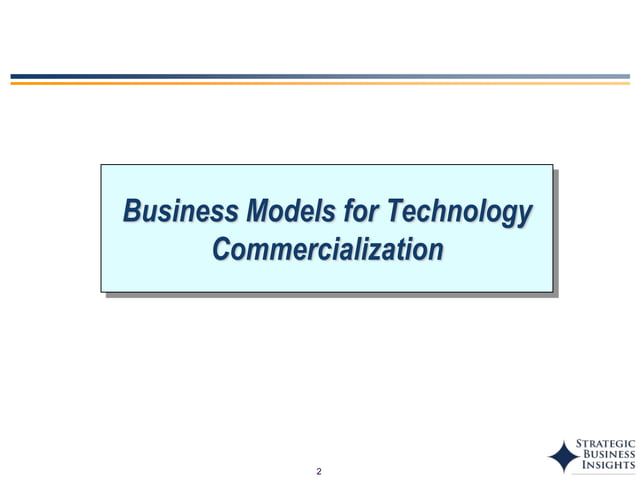 Technology Commercialization Strategy | PPT