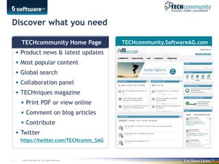 Software AG TECHcommunity | PPT