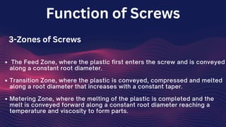 briefly explanation about screw and barrel which is located in ...