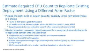 Datapower Capacity Planning for X3 and Virtual Form Factors | PPT