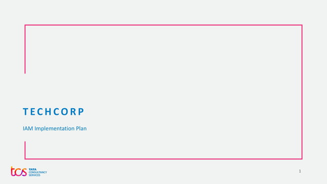 TechCorp Implementation Plan Cyber Security.pdf | Computer Software and Applications | Computing