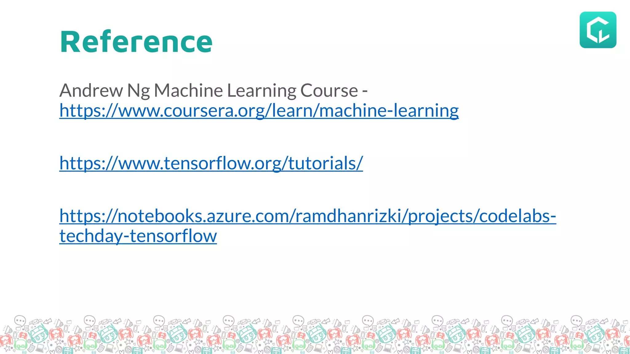 Tech day ngobrol santai tensorflow | PDF