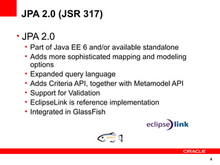 Using the latest Java Persistence API 2 Features - Tech Days 2010 India ...