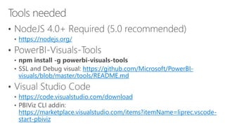 TechDays - Power BI Custom Visuals | PPTX