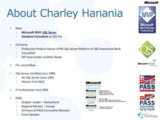 Tech days 2011 - database design patterns for keeping your database ...