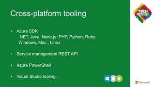 TechDays 2015 The Azure Sightseeing Tour | PPT