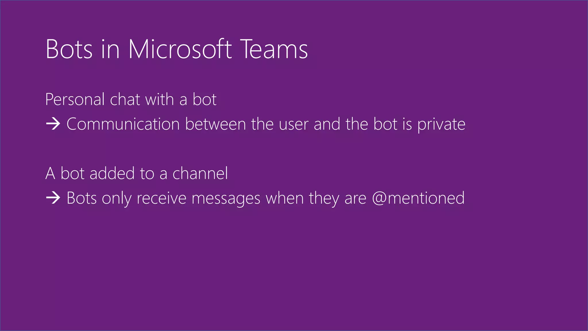 Practical Microsoft Bot Framework for Office 365 developers | PPTX