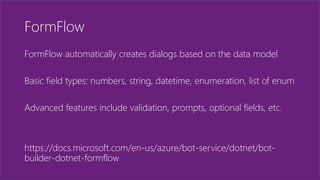 Practical Microsoft Bot Framework for Office 365 developers | PPTX