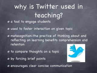 techdig Assignment: Twitter in Education | PPT