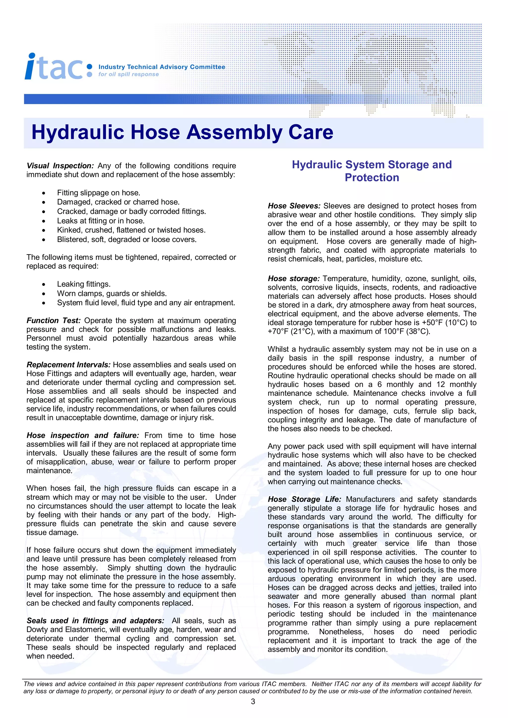 Techdoc hydraulic hoses | PDF