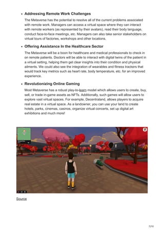 Welcome To The Future: Metaverse - TechDogs | PDF