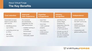 SAP HANA Security: New Technology, New Risks | PDF