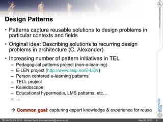 Embedding Educational Design Pattern Frameworks into Learning ...