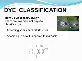presentation on dye | PPTX