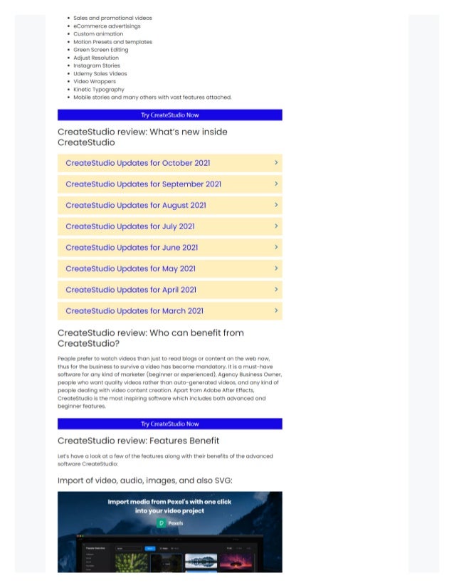 Create Studio Review: Affordable Video Animation Software | PDF