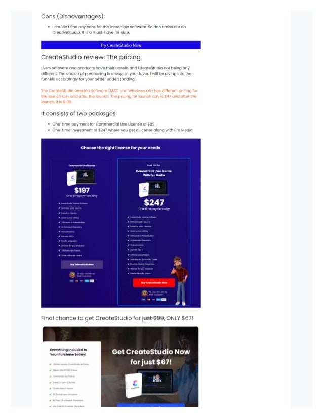 Create Studio Review: Affordable Video Animation Software | PDF