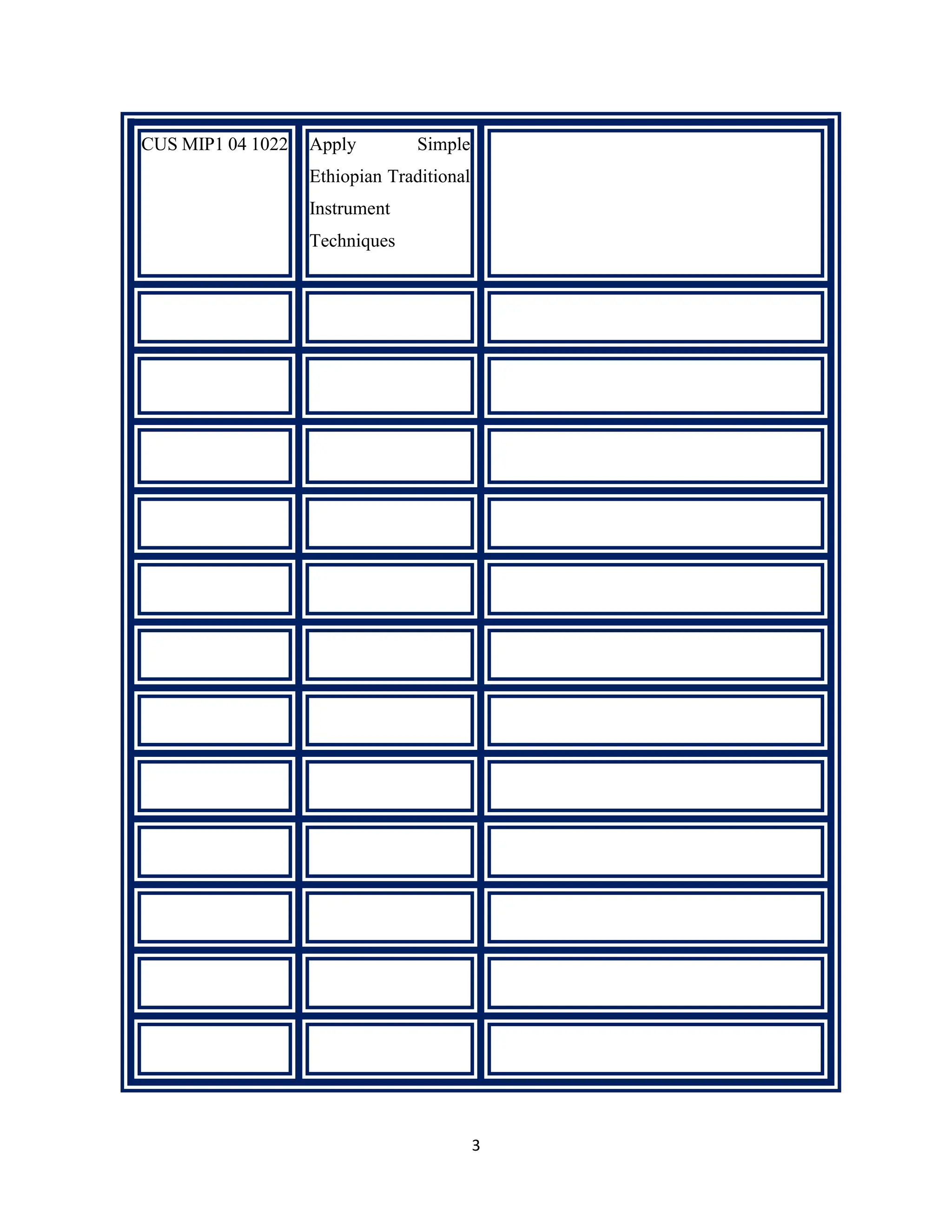 Techer Guide and Learner Guide Abele Begena Traditional Musical ...