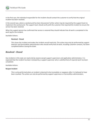 ITIL Process Guide | PDF