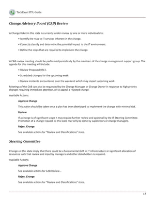 ITIL Process Guide | PDF