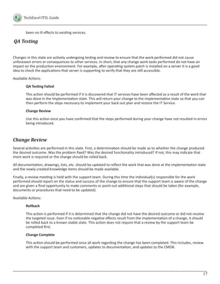 ITIL Process Guide | PDF