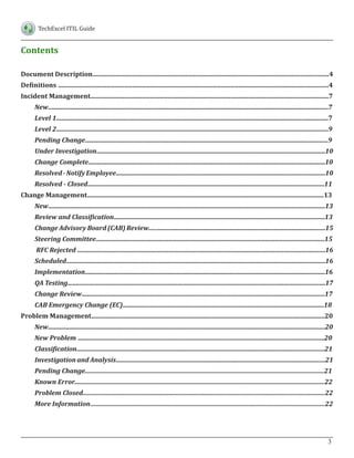 ITIL Process Guide | PDF