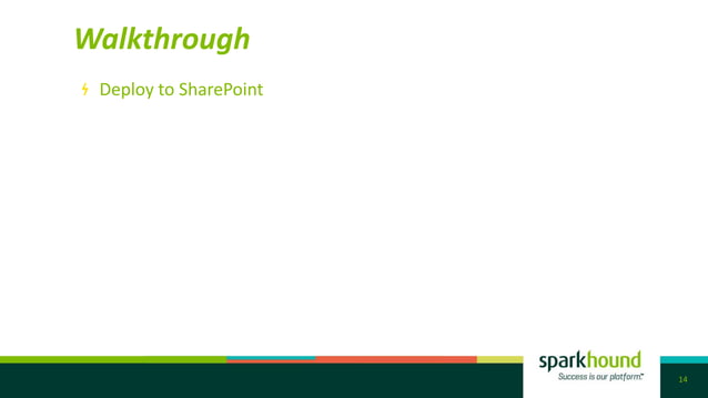 SharePoint Development with the SharePoint Framework | PPT