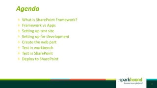 SharePoint Development with the SharePoint Framework | PPT