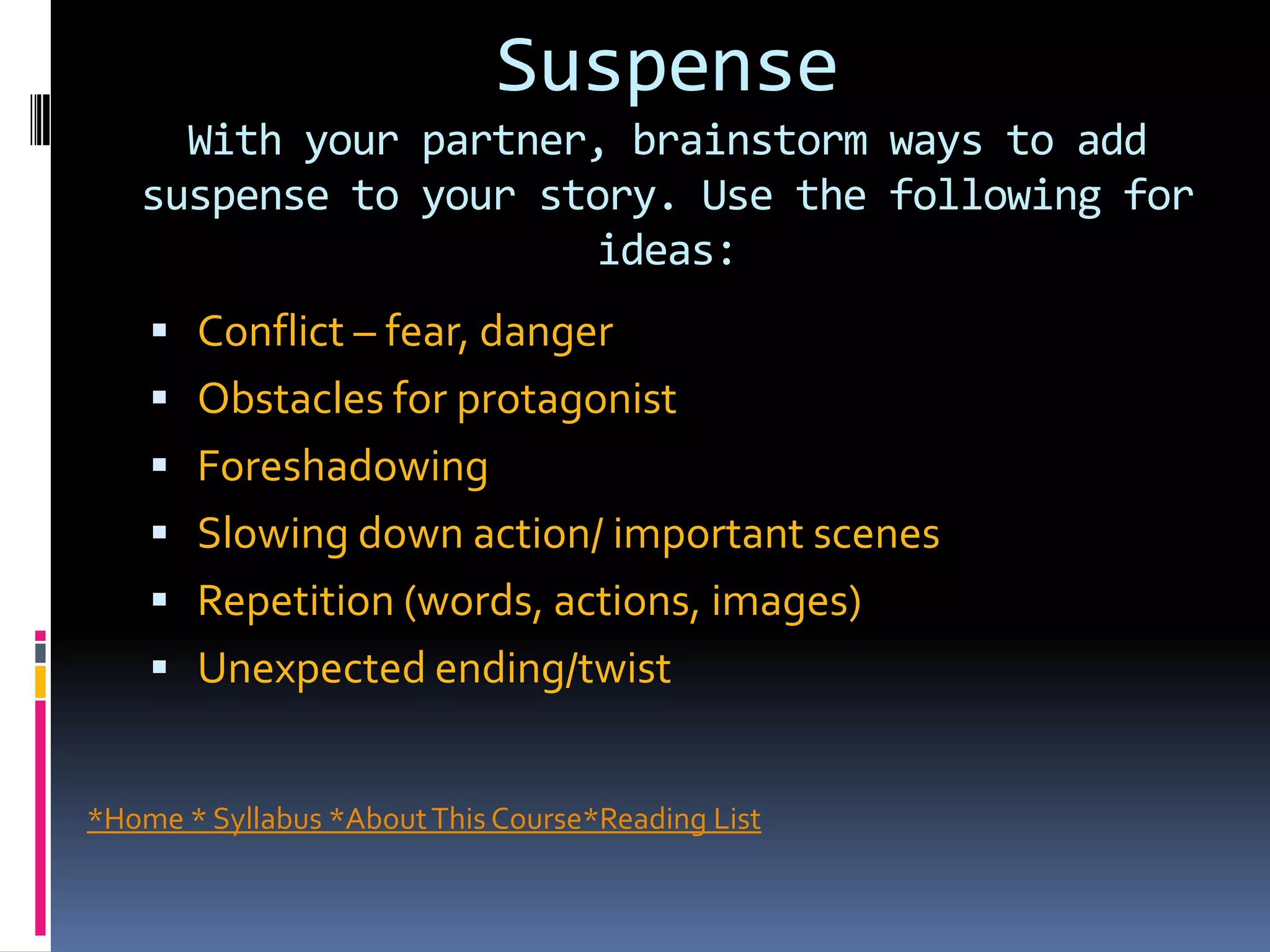 Scary Story Interactive Presentation | PPTX