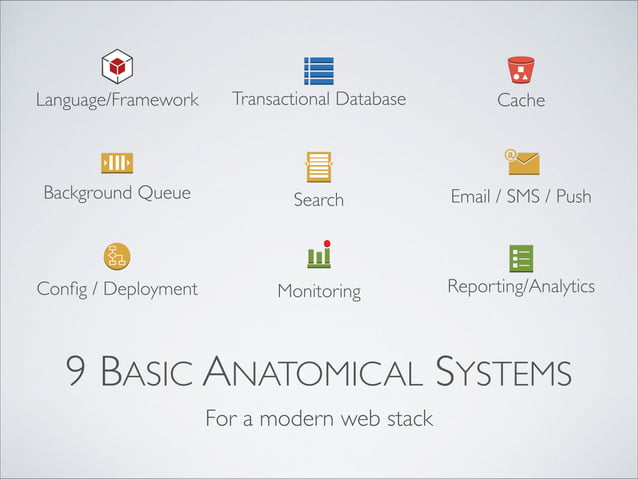 Tech for the Non Technical - Anatomy of an Application Stack | PDF