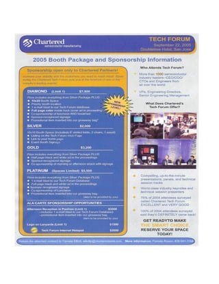 Tech Forum Brochure | PDF