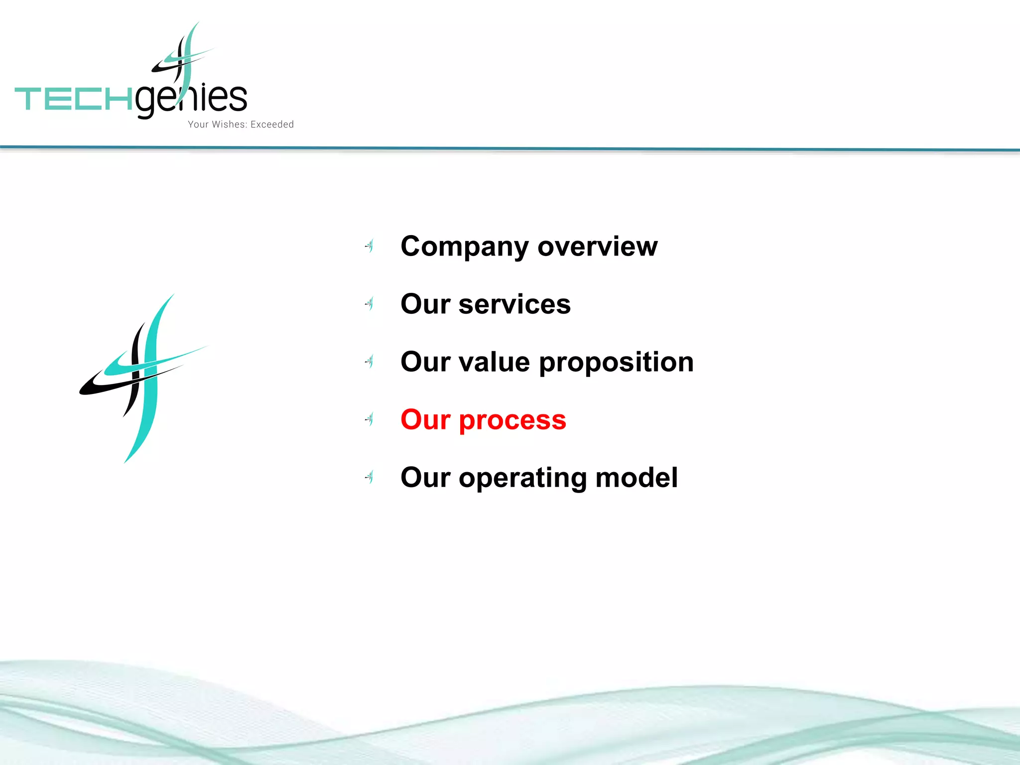 TechGenies Company Overview | PPTX