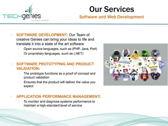 TechGenies Company Overview | PPT