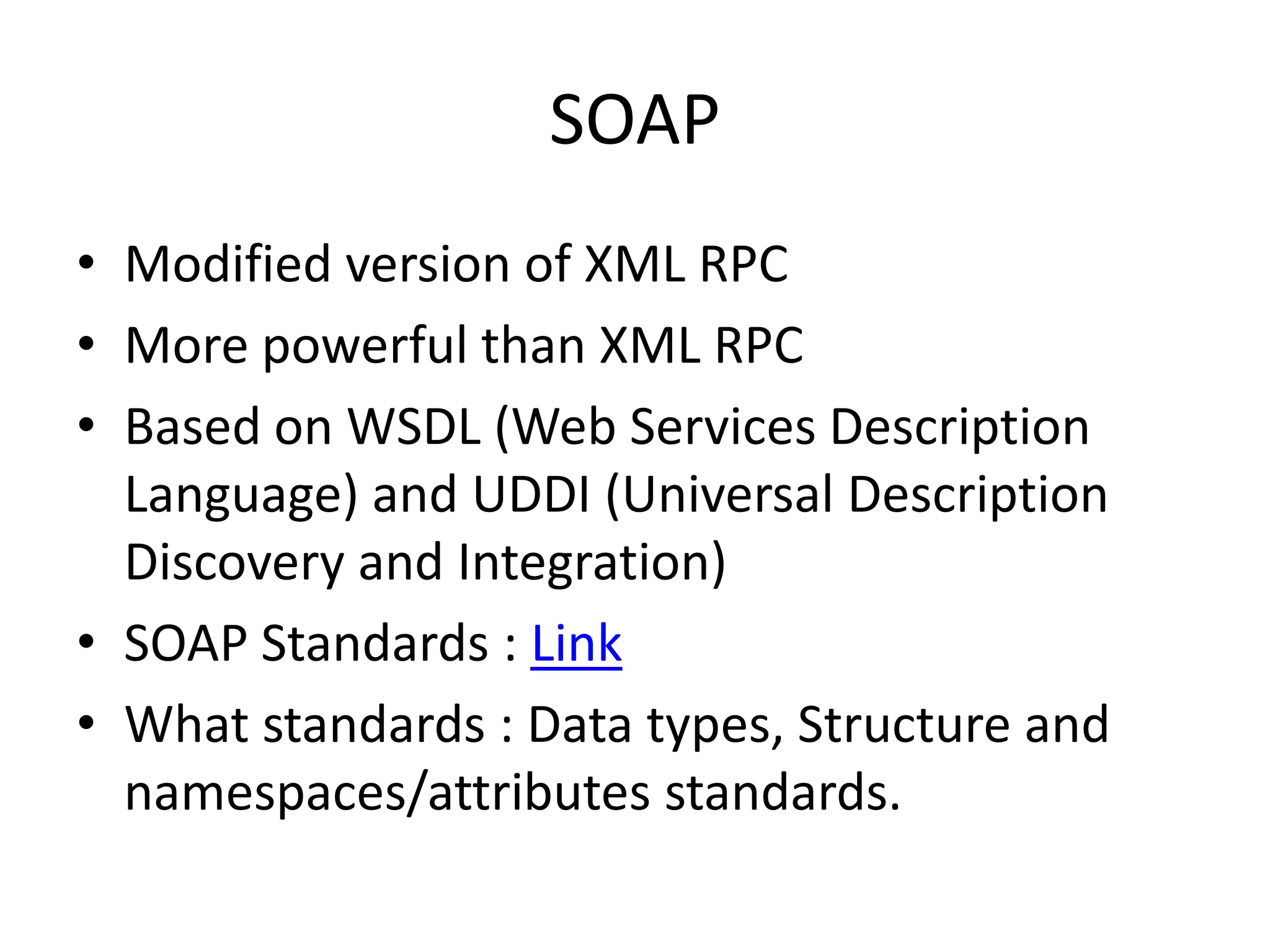 Webservices Overview : XML RPC, SOAP and REST | PPT | Free Download Webservices Overview : XML RPC, SOAP and REST | PPT | Free Download
