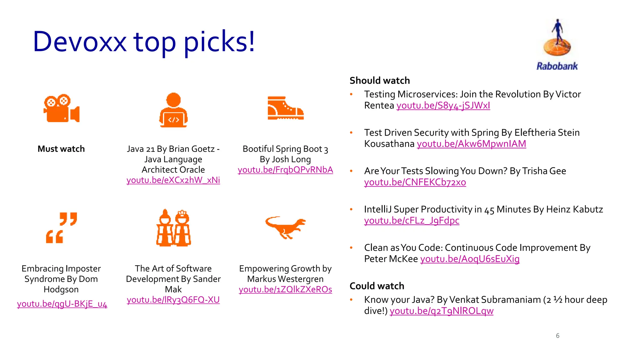 Sharing Devoxx2023 highlights | PPT