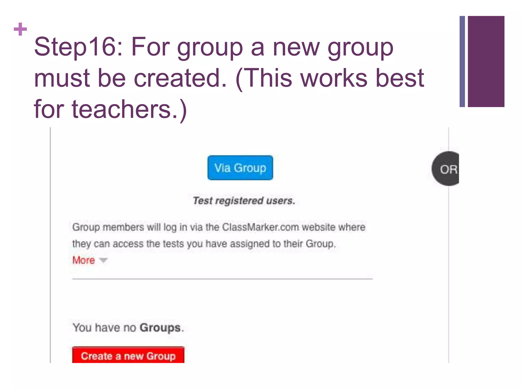 ClassMarker How to | PPTX