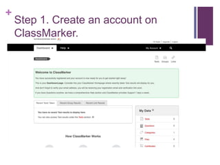 ClassMarker How to | PPTX