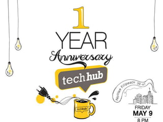 TechHub Bucharest: the first year! | PPT