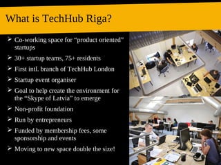 Champion's Breakfast #16 / Andris Bērziņš, TechHub Riga | PPT