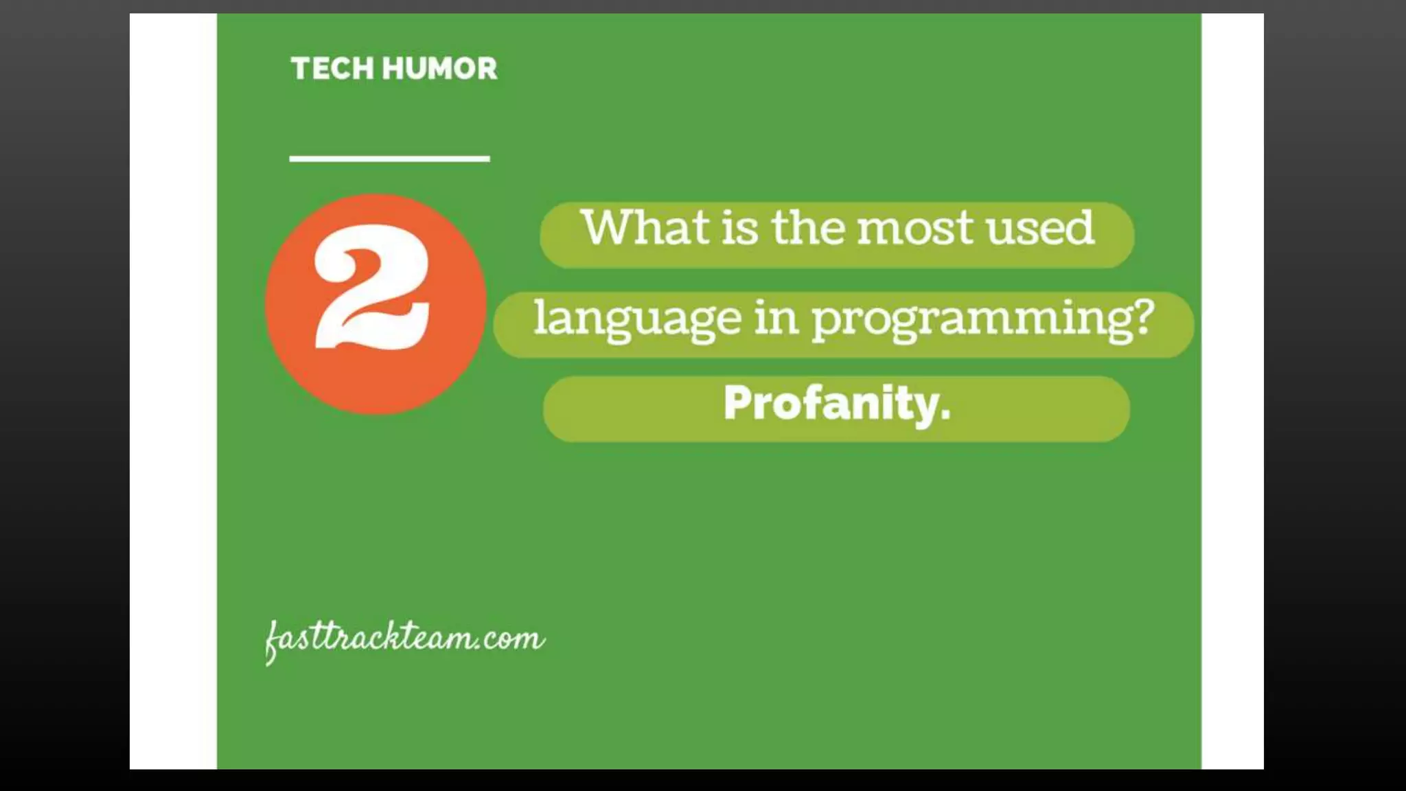 7 Best Geeky Developer Jokes | PPTX | Comedy | Genres